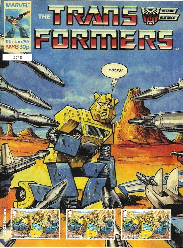 2022 Transformers Bumblebee Fan Sheet