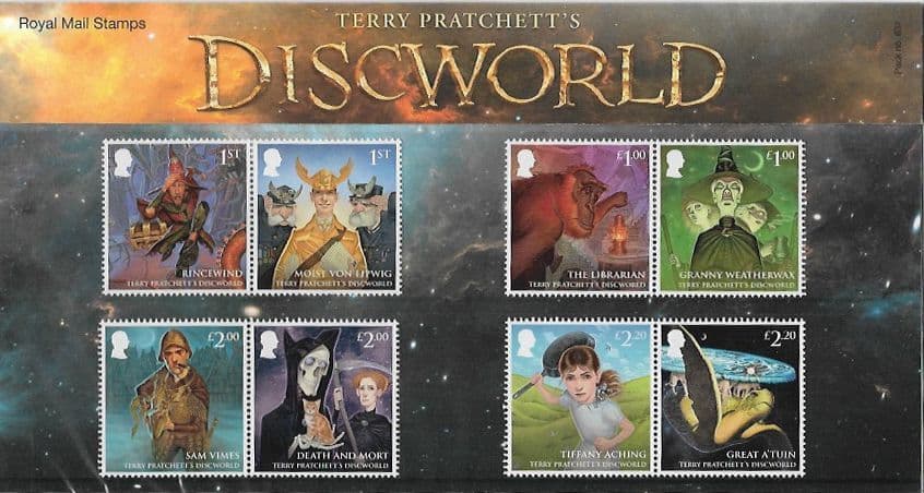 2023 Pack Number 637 Terry Pratchett s Discworld Presentation Pack