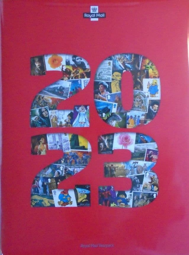 2023 Royal Mail Collectors Year Pack 642 CP5105a