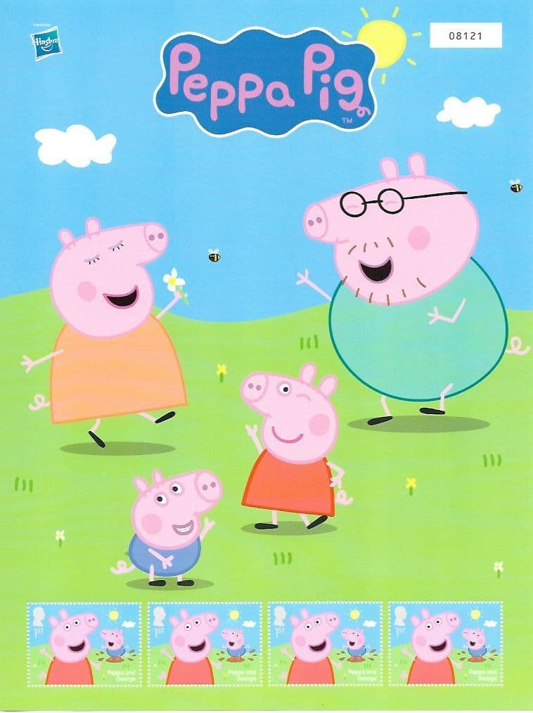 2024 Peppa Pig Fan Sheet