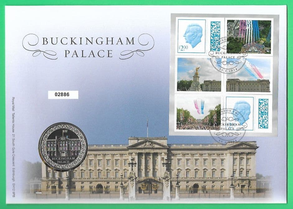 2024 RMC238 Buckingham Palace - Red Arrows - Coin Cover