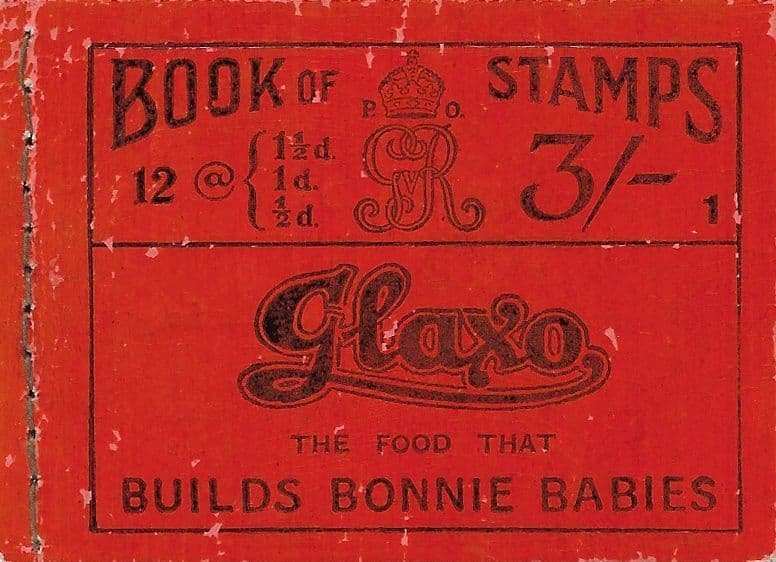 BB18 Edition 1 1918 3/- King George V Stamp Booklet