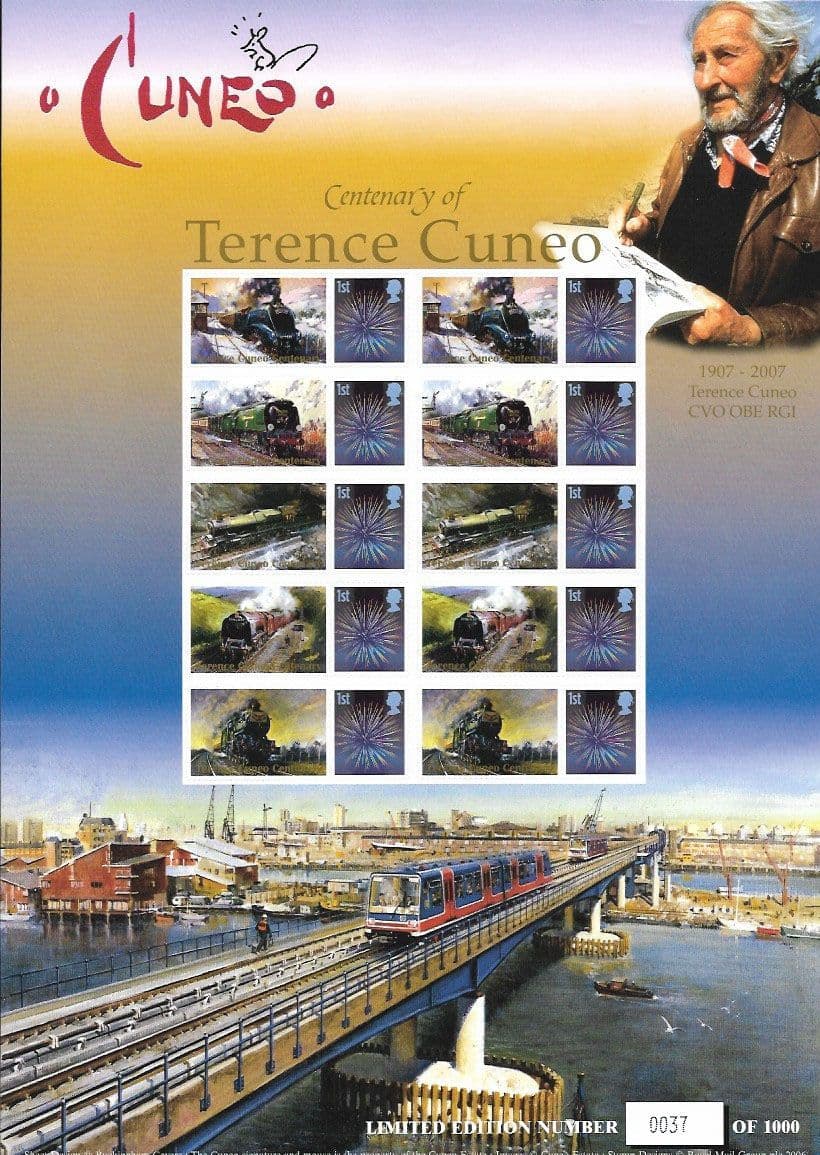BS100 Terence Cuneo Business Smiler Sheets