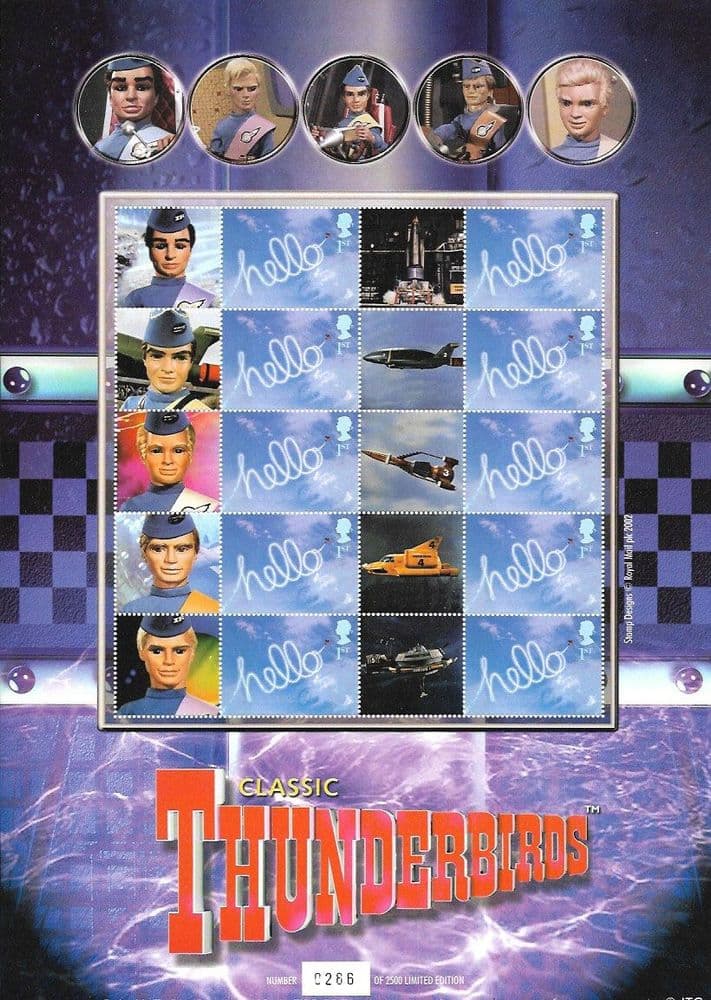 BS21 Thunderbirds Business Smiler Sheets