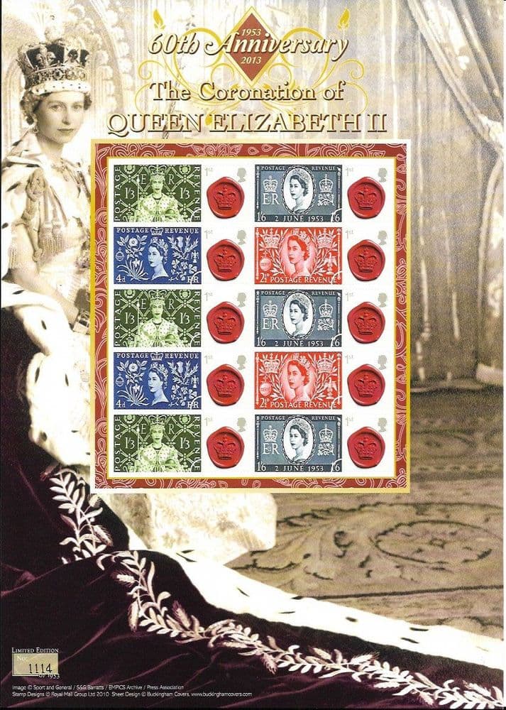 BS409 Coronation 60th Anniversary Business Smiler Sheets