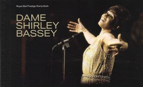 CY1 2023 Dame Shirley Bassey Prestige Stamp Booklet