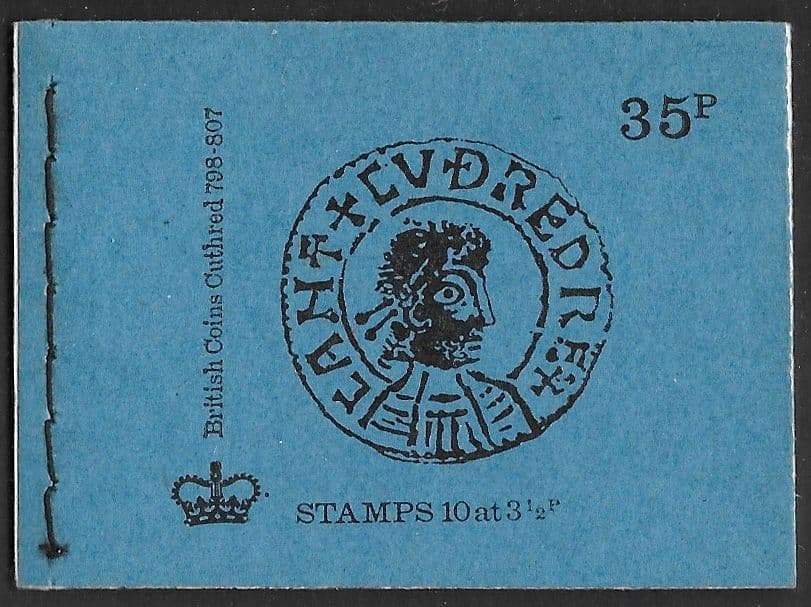 DP1 Autumn 1973 35p Decimal Stitched Stamp Booklet