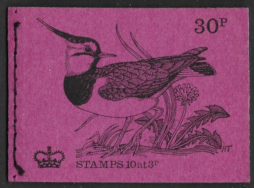 DQ58 June 1971 30p Decimal Stitched Stamp Booklet