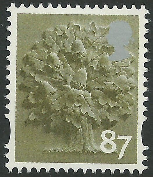 EN32 87p Pictorial Lithograph with White Borders Cartor England ...