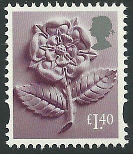 EN60 1 40 Pictorial Lithograph Cartor England Regional Stamps