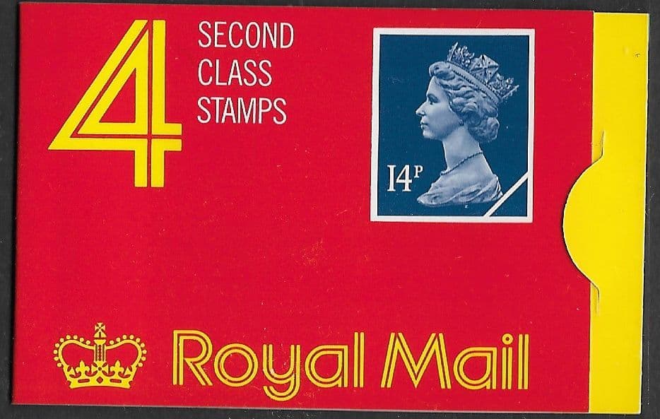 GB4 56p Window Barcode Stamp Booklet