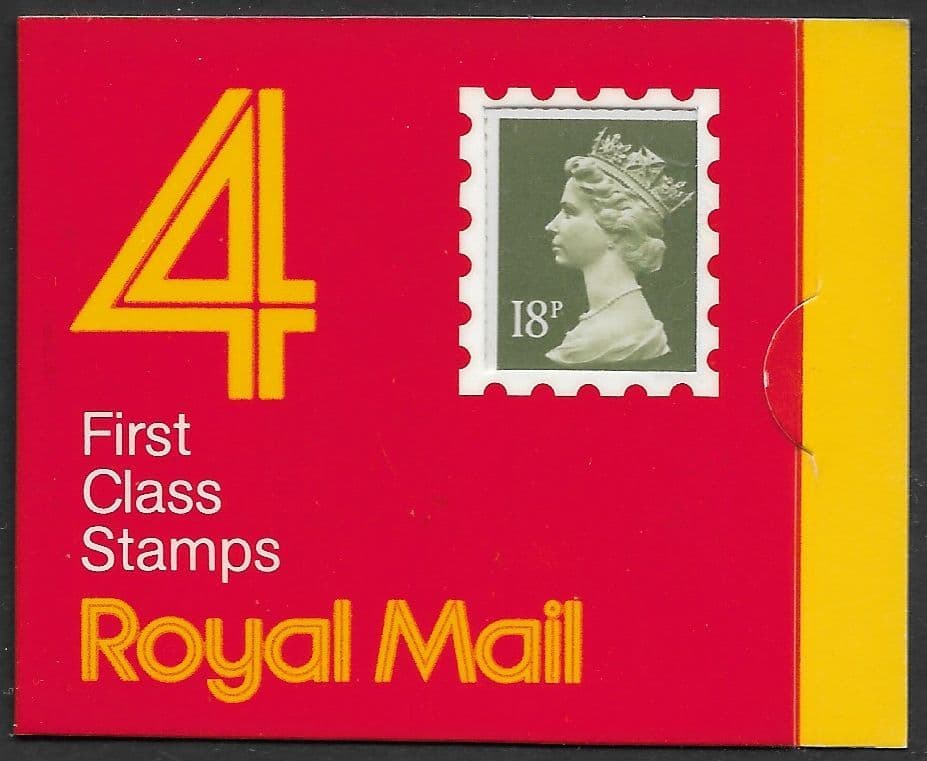 GC1a Code A 72p Round Tab Stamp Booklet