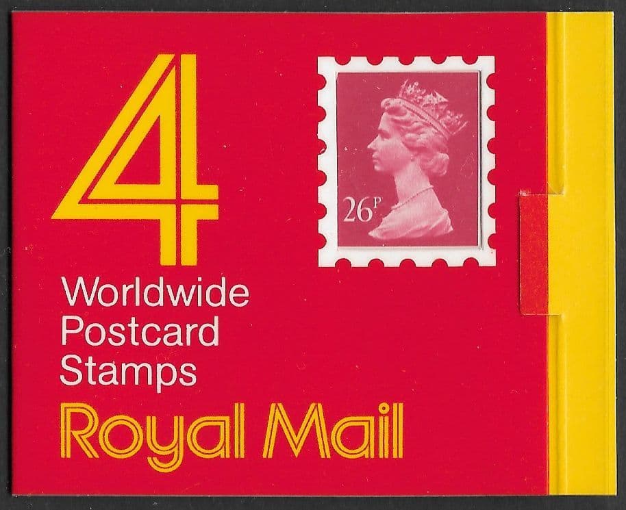 GE1 Code J Square Tab 1 04 Window Barcode Stamp Booklet