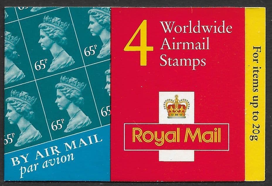 GT1 2 60 Window Barcode Stamp Booklet