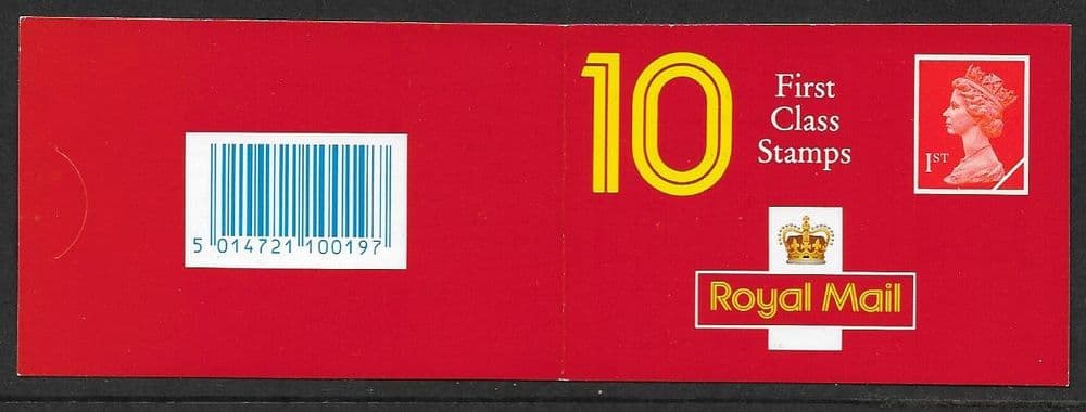 HD10a Booklet Walsall Horizontal Printed by Walsall 10x 1st Class ...