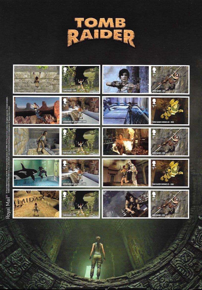 LS121 2020 Tomb Raider Smilers Sheet