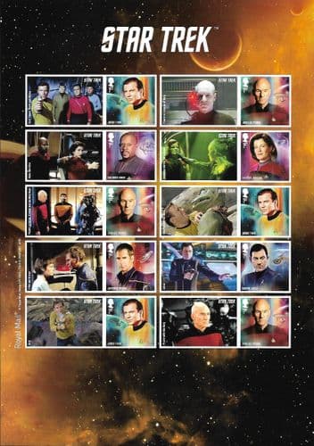 LS129 2020 Star Trek Smilers Sheet