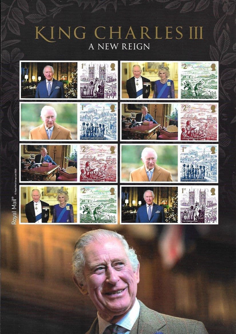 LS150 2023 King Charles III Smilers Sheet