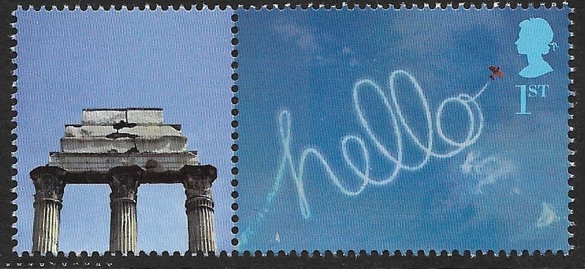 LS66 2009 Italia Stamp Exhibition Single Stamp with Label Printed Litho ...