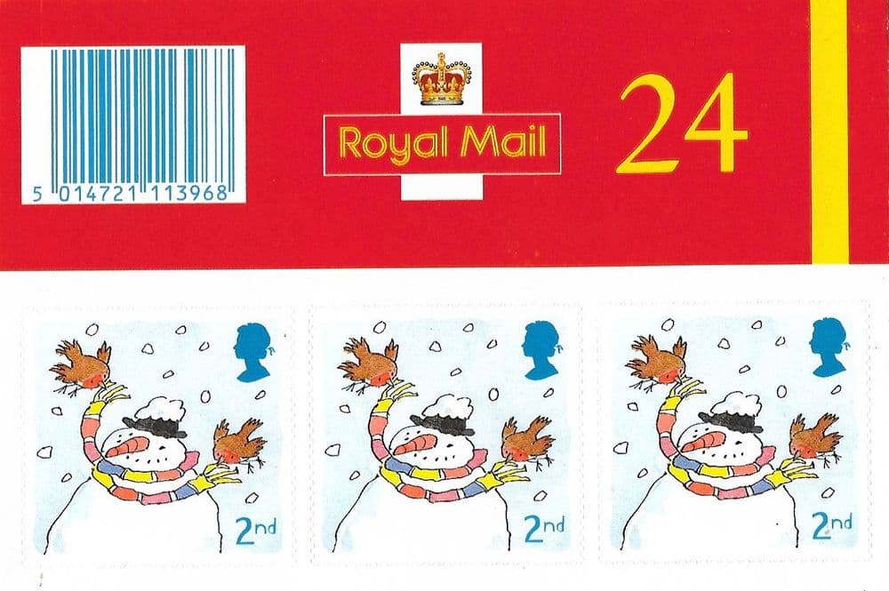 LX22 2001 Christmas Booklet Cylinder 2A 2B 2C 2D 2E 2F 2G