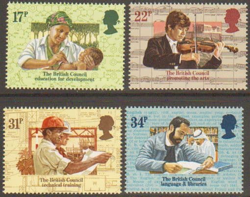 SG1263-1266 1984 Council Stamp Set