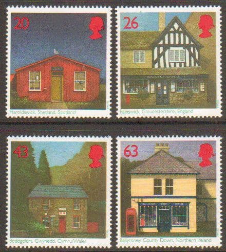 SG1997-2000 1997 Post Offices Stamp Set