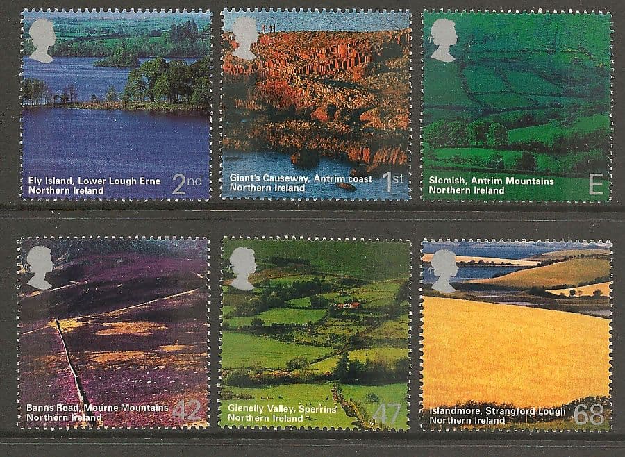 SG2439-2444 2004 Northern Ireland Stamp Set