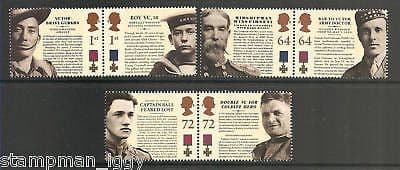 SG2659-2664 2006 Victoria Cross Stamp Set