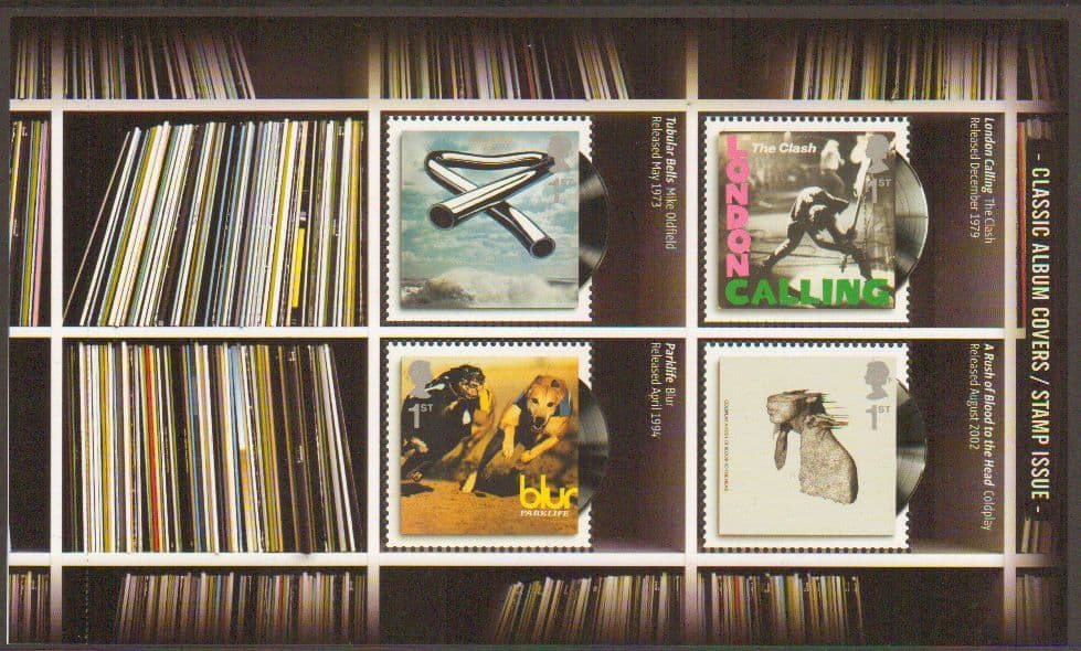 SG3009-3018 2010 Album Covers 2nd Issue Stamp Set