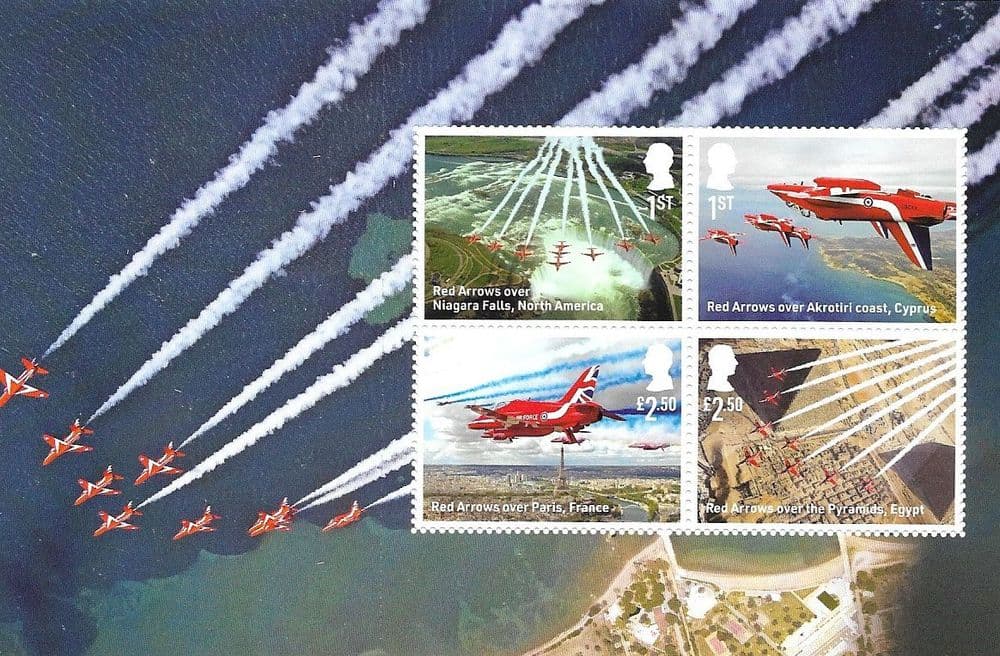 SG5185a 2024 Red Arrows 2nd Issue Booklet Pane
