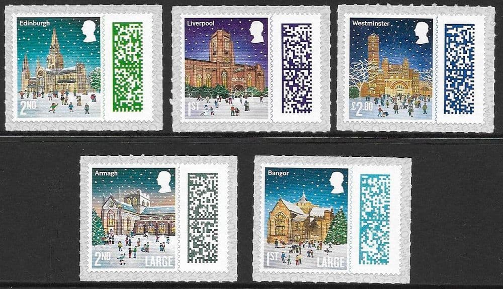 SG5247-5251 2024 Christmas Stamp Set