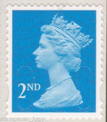 U2979 Security Machin Stamp 2nd Small Source Code B No Date Code
