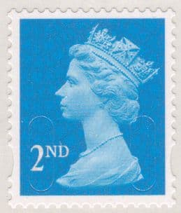 U2995 Security Machin Stamp 2nd Small No Source Code Date Code 12