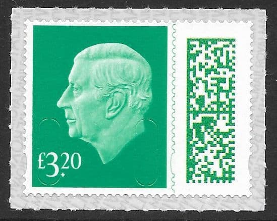 V5028 3 20 Barcoded Stamp MAIL M25L No Source Code Date Code 25