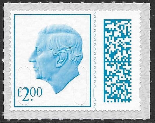 V5200 2 00 Barcoded Stamp MAIL M23L No Source Code Date Code 23
