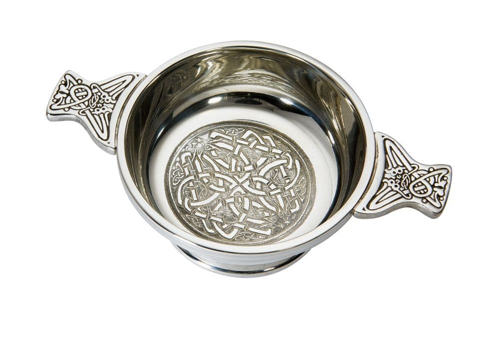 Celtic Circle Medium Pewter Quaich – in Scotland