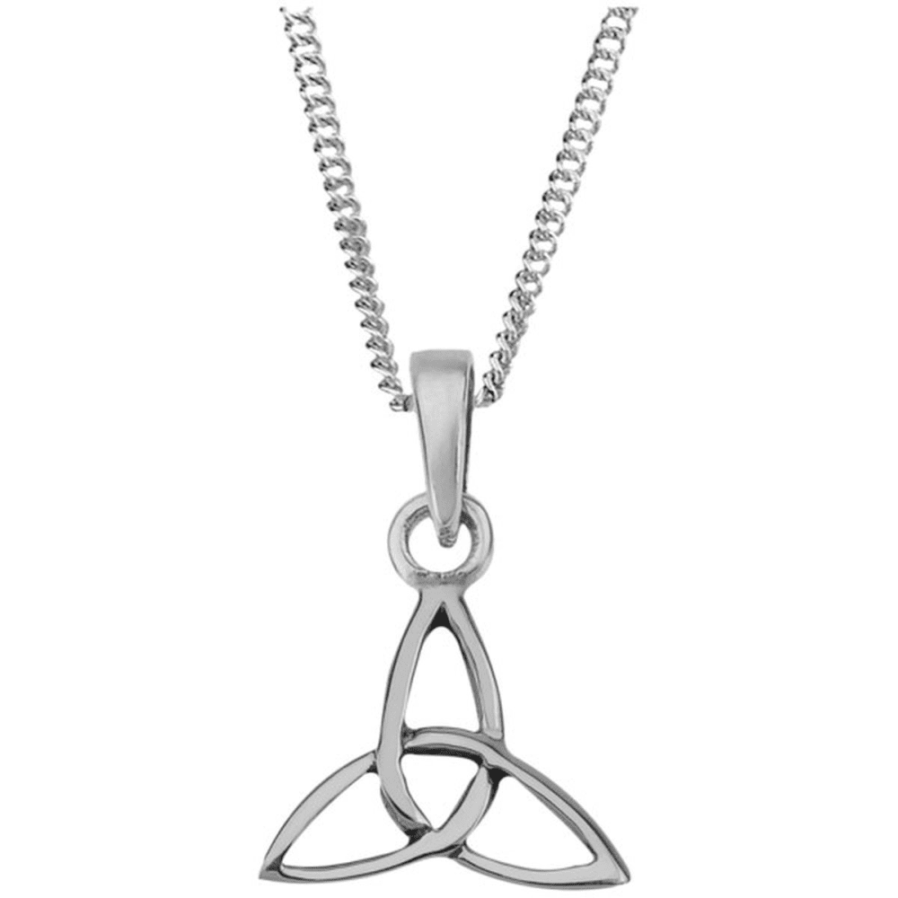 Celtic Traditional Holy Trinity Knot Design Sterling Silver Pendant ...