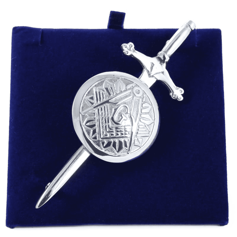 Masonic Pewter Kilt Pin - KP001