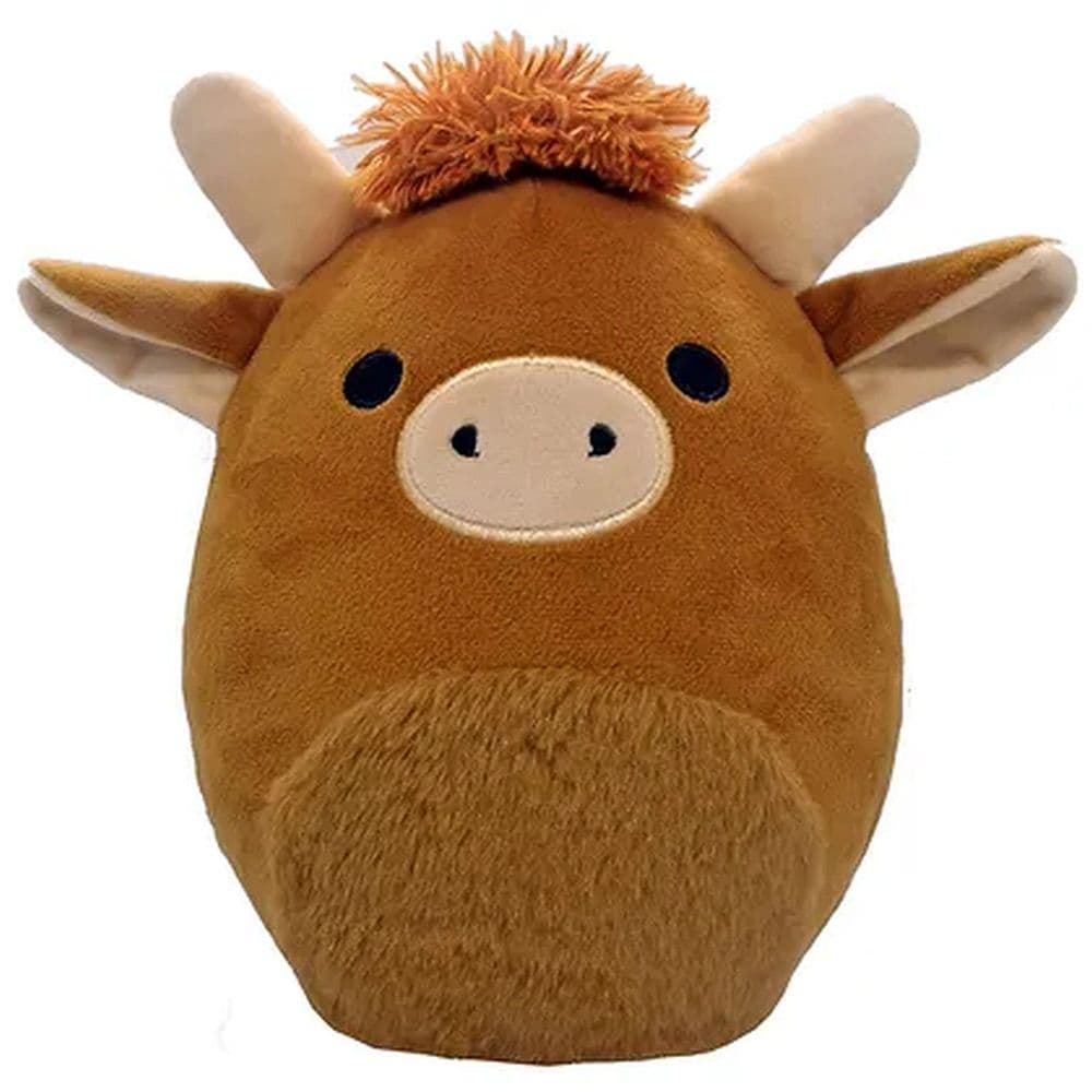 Morag Moo McSquashies - 14cm - Sensory Highland Cow Soft Plush Toy