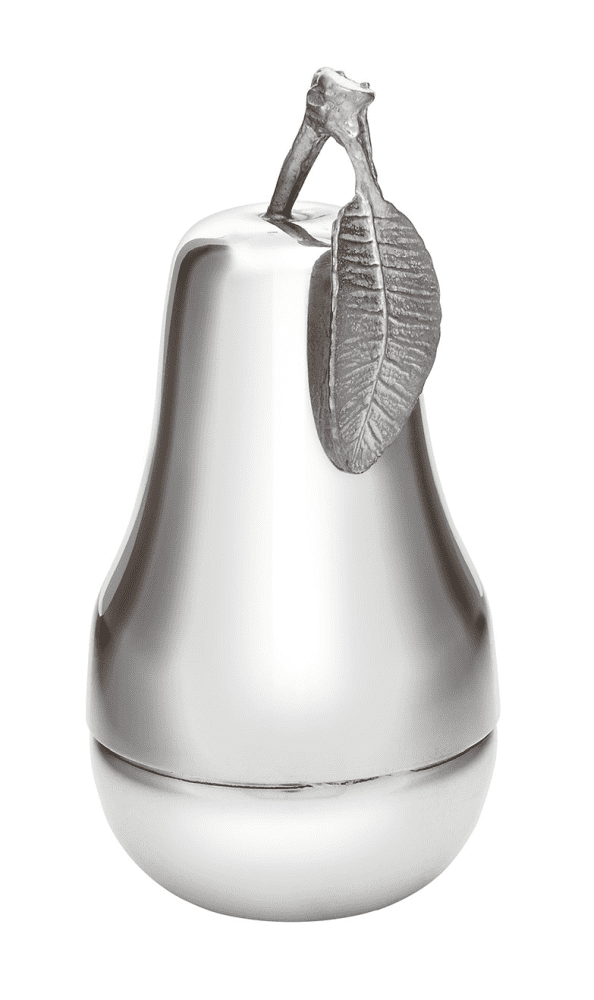 Pewter Pear Trinket Box – Elegance