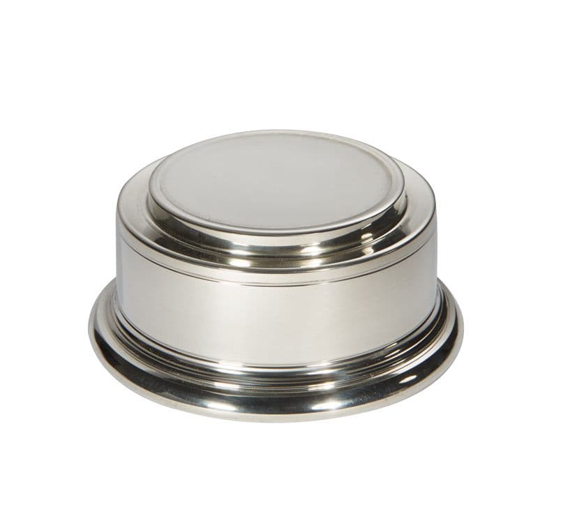 Pewter Plinth – Bright Polish Finish