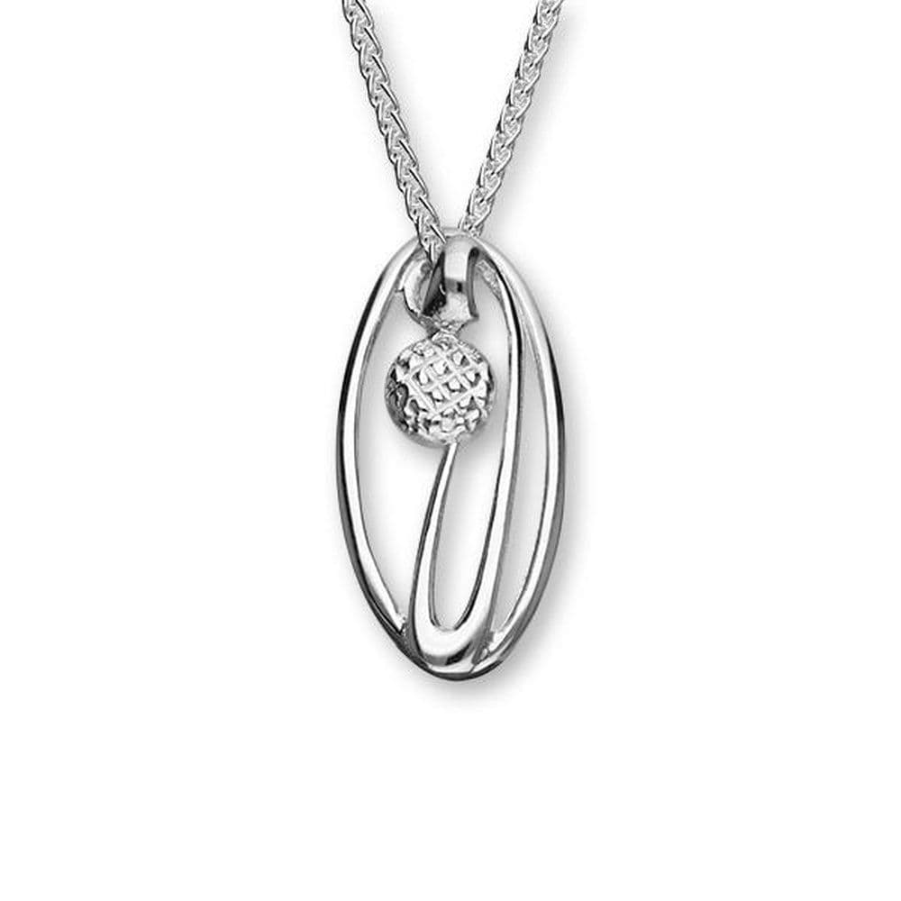 Ortak Sterling Silver Pendant - Scottish Thistle Design