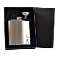 English Pewter Company Stainless Steel Hip Flask