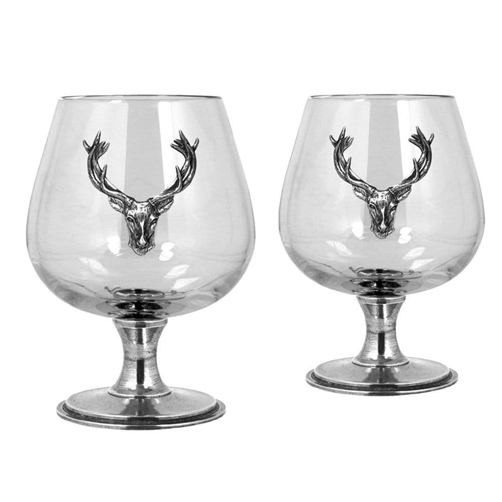Stag Brandy Glass Set – in the UK