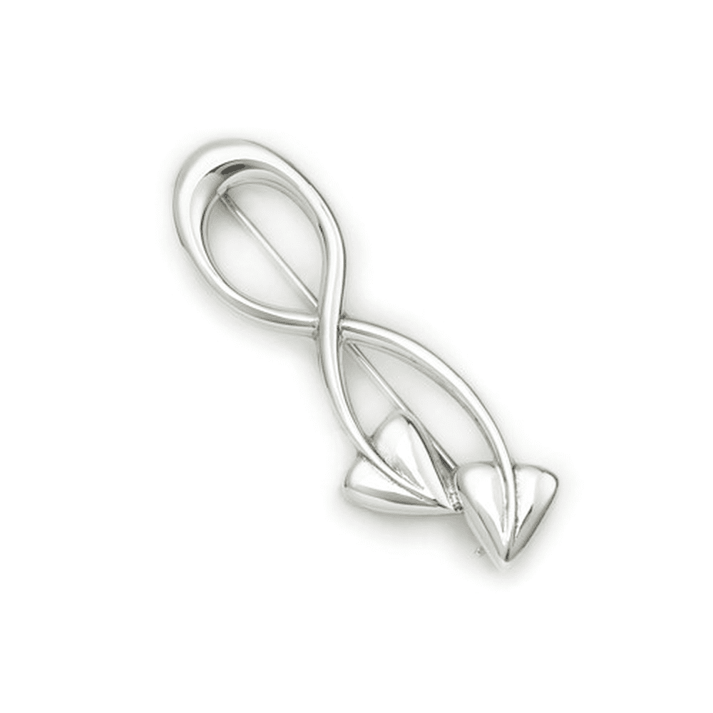 Sterling Silver Archibald Knox Brooch | Handmade in Orkney Scotland ...