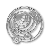 Sterling Silver Charles Rennie Mackintosh Glasgow Rose Brooch ...