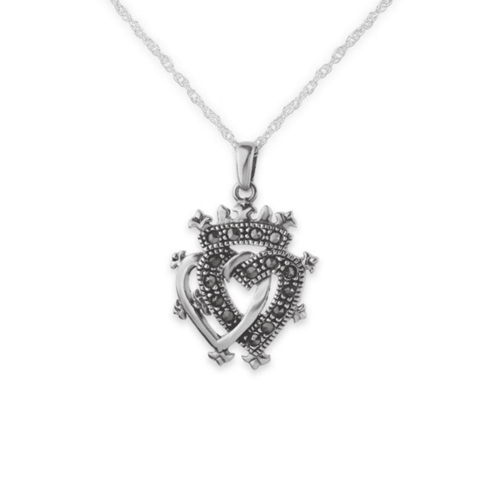 Sterling Silver Luckenbooth Necklace Mary Queen Of Scots Love