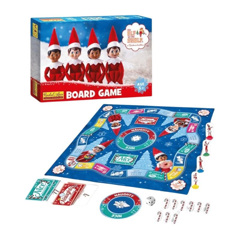 The Elf on the Shelf Board Game - Rachel Love Games and Puzzles Kids ...