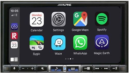 ALPINE ILX 705DM