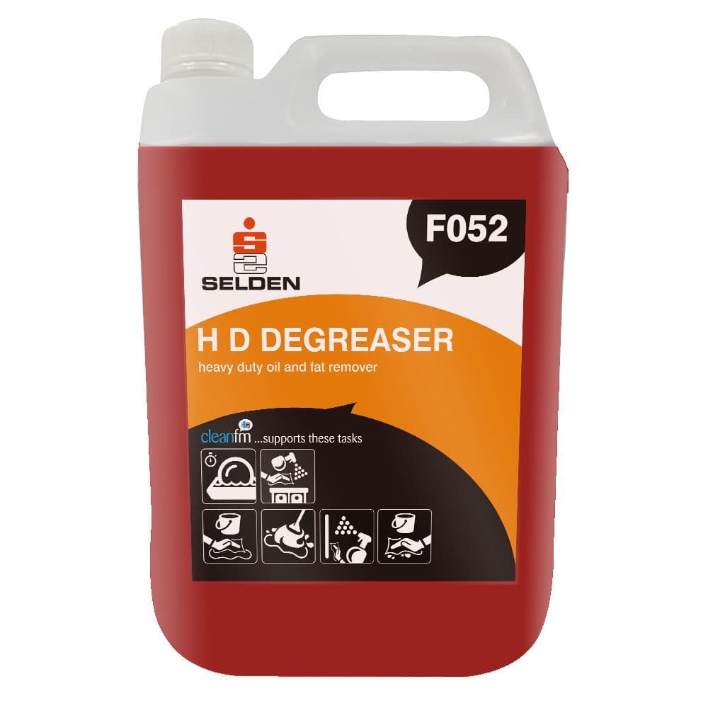F052 Selden H D Degreaser aluminium safe heavy duty degreaser 5Lt